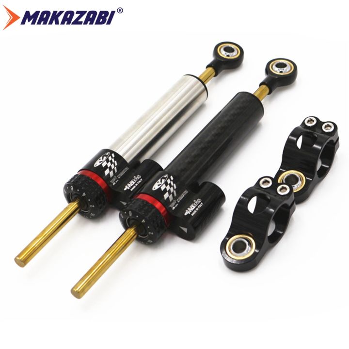 Motorcycle Adjustable Steering Stabilizer Damper Damping Safety Control ...