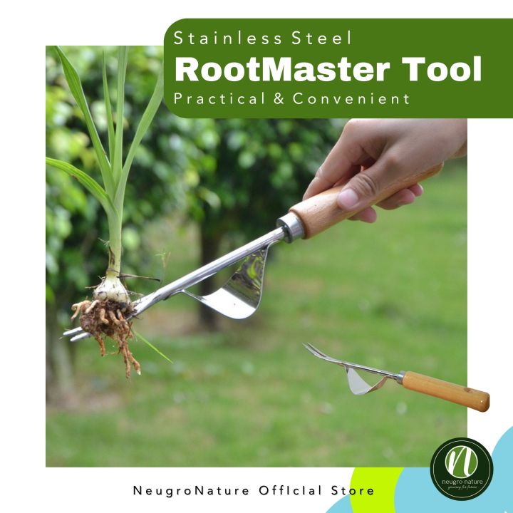 Neugro Root Grass Weed Removal Tool / Alat Pembuang Akar Mencabut Alat ...
