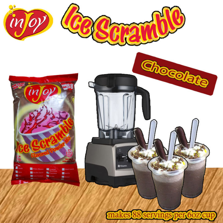 Injoy Ice Scramble Chocolate Flavor 1kg | Lazada PH