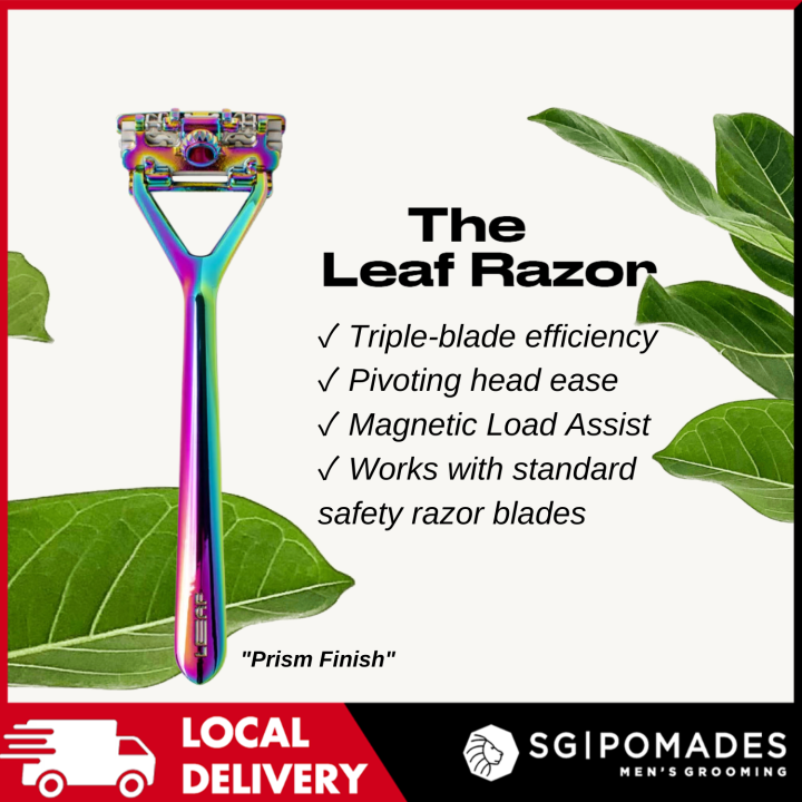 Leaf Shave The Leaf Razor - Prism-SGPOMADES | Lazada Singapore