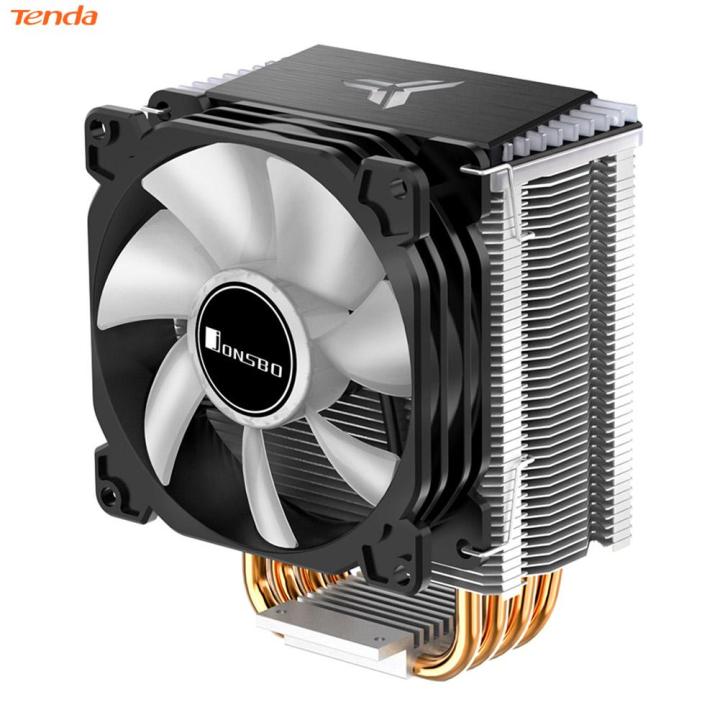 Tower Type CPU Cooler 4 Pure Copper Heat Pipes RGB PWM 4Pin Fan ...