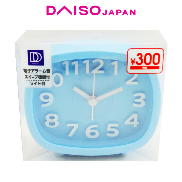 Daiso Alarm Clock with Light | Lazada PH