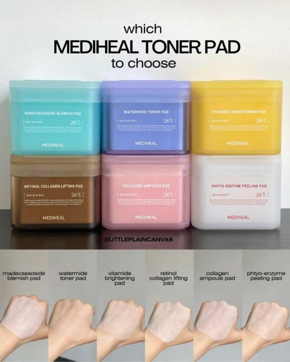 Mediheal Pad 170ml เมดิฮีล โทนเนอร์แผ่นบำรุงผิวเฉพาะจุด | Lazada.co.th