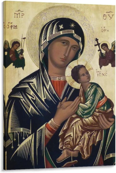 POPULAR Poster High definition canvas painting Our Lady of Perpetual ...