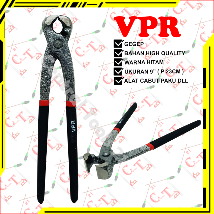 Central Tools 21 - Gegep Alat Pencabut Paku Besi Serbaguna 9 Inch ...