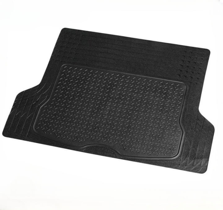 (COD）Universal All Purpose Car Trunk Mat PVC boot mat is easy to clean ...