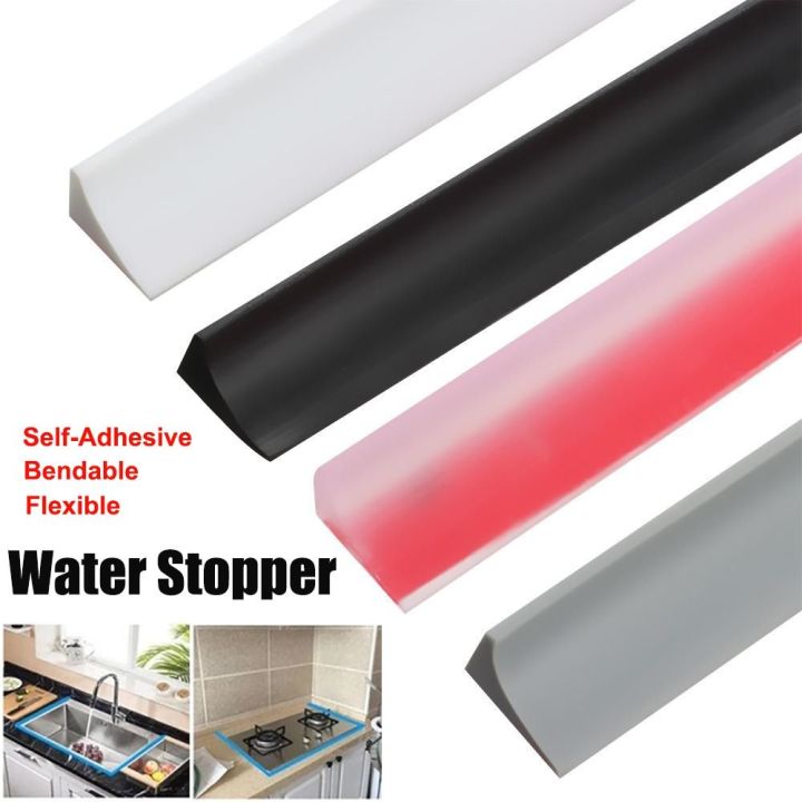 MISSUP Bendable Water Stopper Flexible Self-Adhesive Door Bottom ...