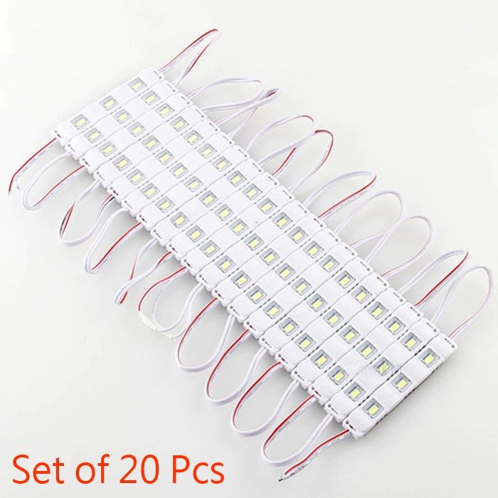 AGC LED 20Pc - 3 LED Module Strip Lights SMD 5730 12V Waterproof ...