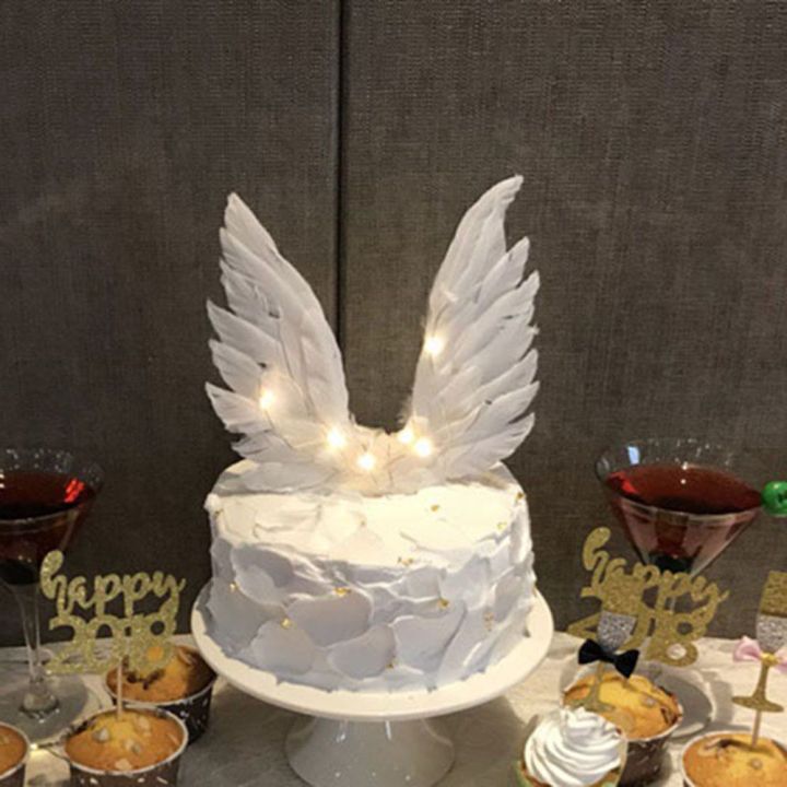 LABORA Birthday Decor Creative Wedding Party Cake Decorations Angel ...
