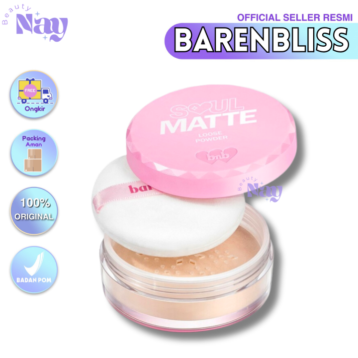BARENBLISS SOUL MATTE LOOSE POWDER KOREA BEDAK TABUR LOOSEPOWDER BEDAH ...