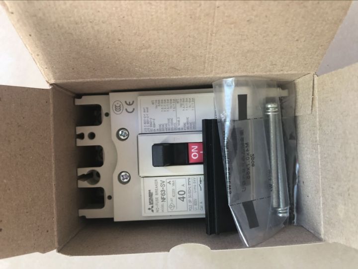 Original Mitsubishi molded case circuit breaker NF63-SV 2P 3P selectable pole number selectable ...