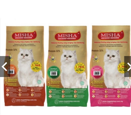 Misha Cat Dry Food | Lazada