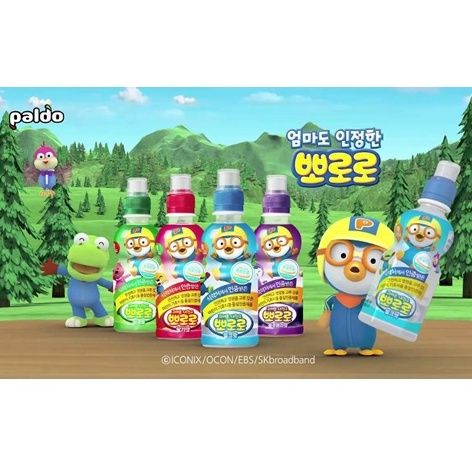 [Paldo] Pororo Drink 뽀로로 음료 235ml | Korean Juice | | Lazada Singapore