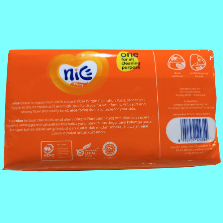 Tissue Nice 180 Sheet 2 PLY Facial Tissue | Lazada Indonesia