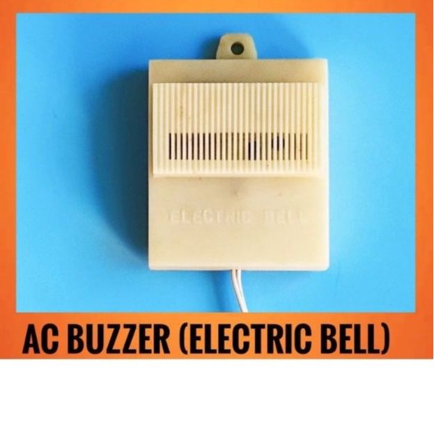 ELECTRIC BELL AC LOW TONE BUZZER 2.5 X 3 INCH | Lazada