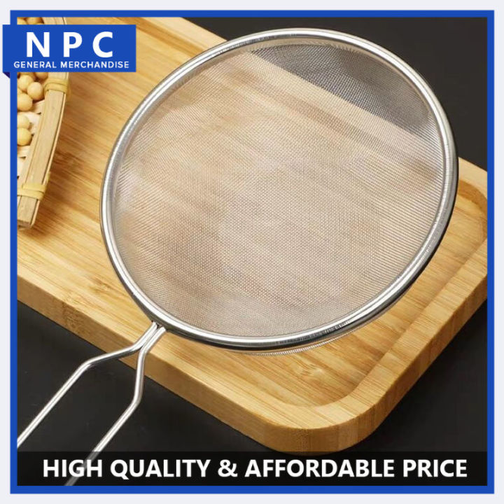 NPC Stainless Steel Fine Mesh Basket Kitchen Strainers Pansala Salaan ...