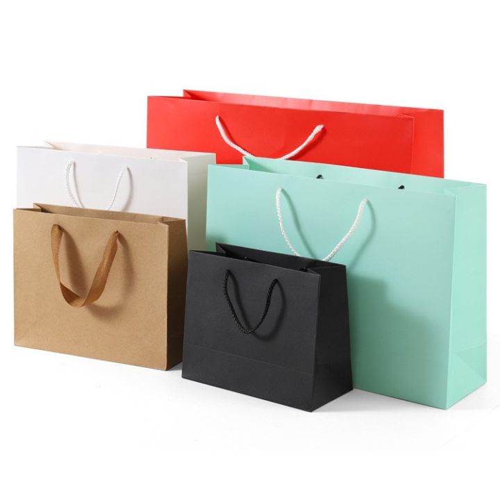 （Horizontal ）Bag Kraft Paper Bag Shopping Bag Eco-Friendly Gift Bag ...