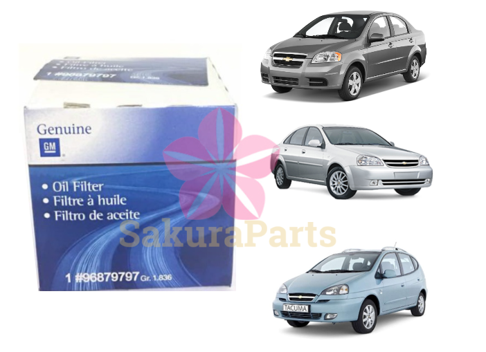 Chevrolet GM Genuine Engine Oil Filter for Aveo / Optra / Tacuma ...