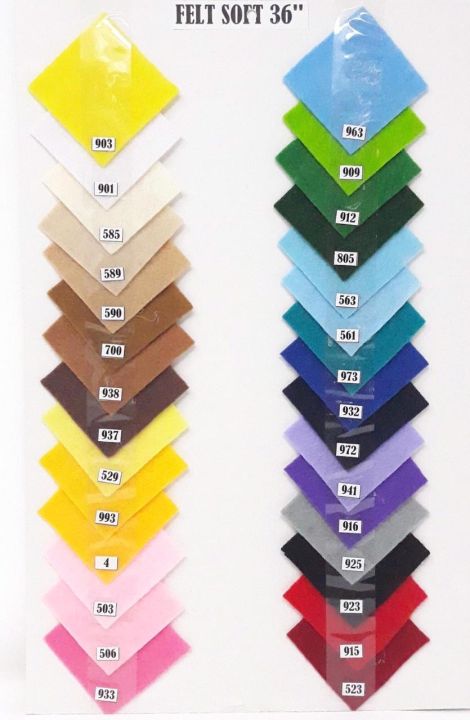 Soft Felt Cloth by Yard | Lazada PH