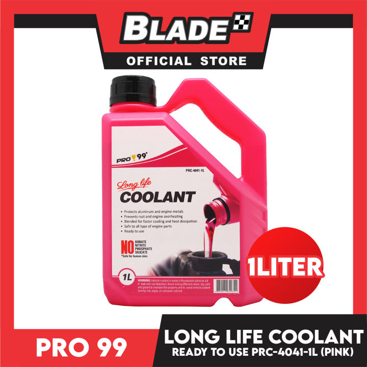 Pro 99 Long Life Coolant 1L Ready-to-use (Pink) | Lazada PH