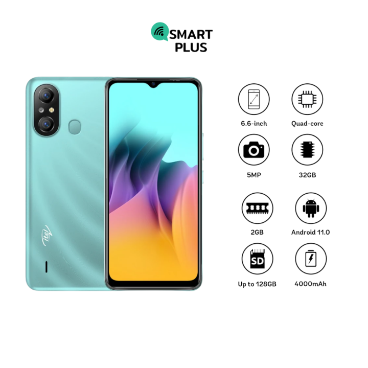 [SmartPlus] ITEL A58 PRO โทรศัพท์มือถือ รับประกันศูนย์ 1ปี [RAM2 ROM32 ...