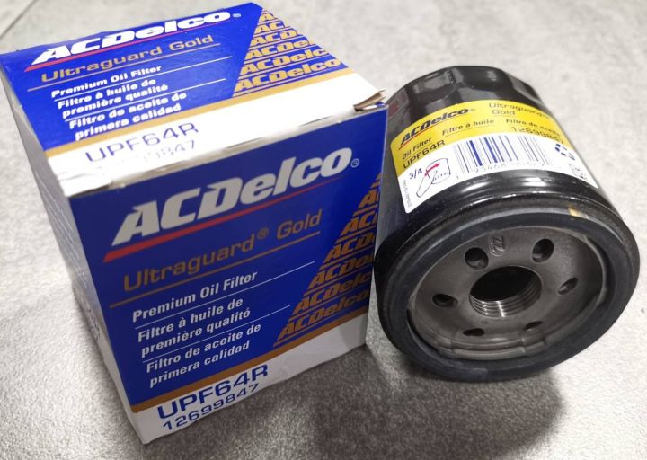 ACDelco Oil Filter for Chevrolet Spark 1.4L 2016 - 2020 PN# UPF64R ...