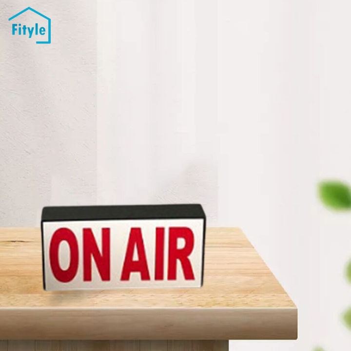 Fityle Studio Sign Illuminated Sign LED Illuminated on The Air Light up ...