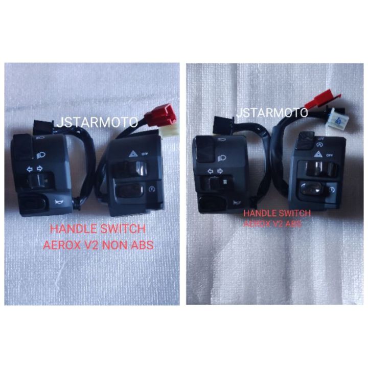 AEROX V2 HANDLE SWITCH LEFT AND RIGHT YAMAHA GENUINE (orig) | Lazada PH