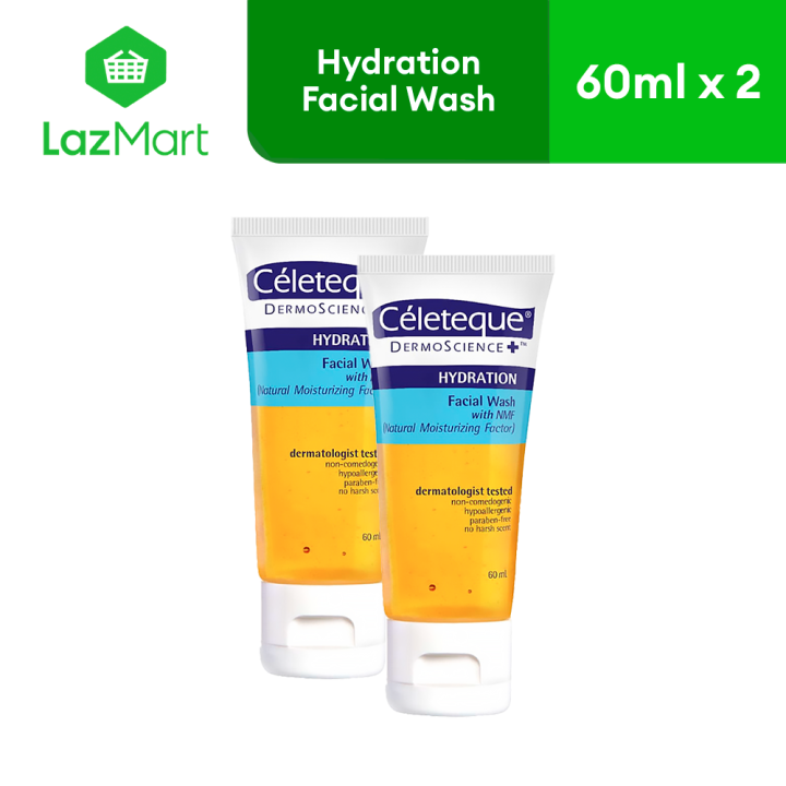 Celeteque Hydration Facial Wash 60ml - Pack of 2 | Lazada PH