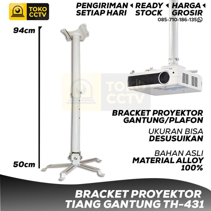Bracket Proyektor Gantung, Bracket Gantung Plafon Proyektor | Lazada ...