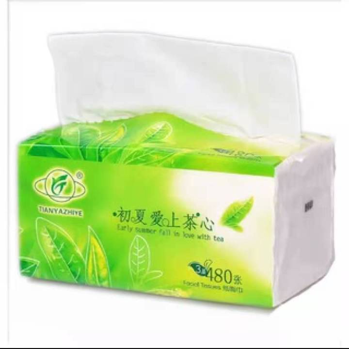 TIANYAZHIYE Facial Tissue Toilet Paper Facial Tissue 480 Sheets | Lazada PH