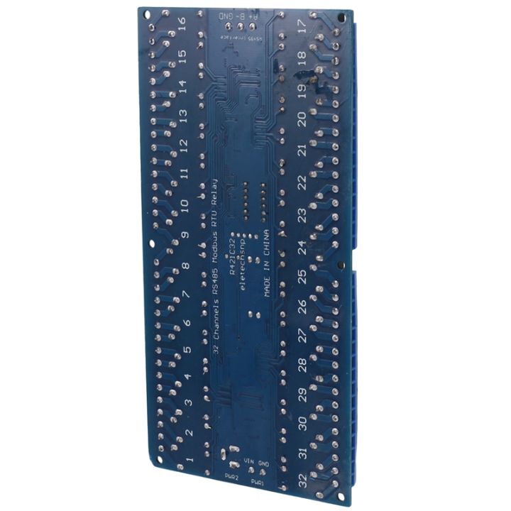 RS485 Relay 32 Channel 12V Serial Remote Control Switch PLC Control ...