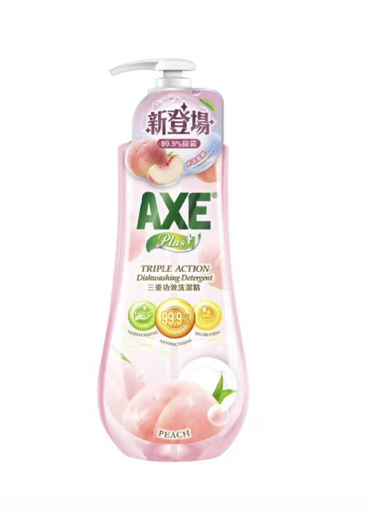 AXE PLUS TRIPLE-ACTION DISHWASHING DETERGENT - PEACH 1000 ml | Lazada PH