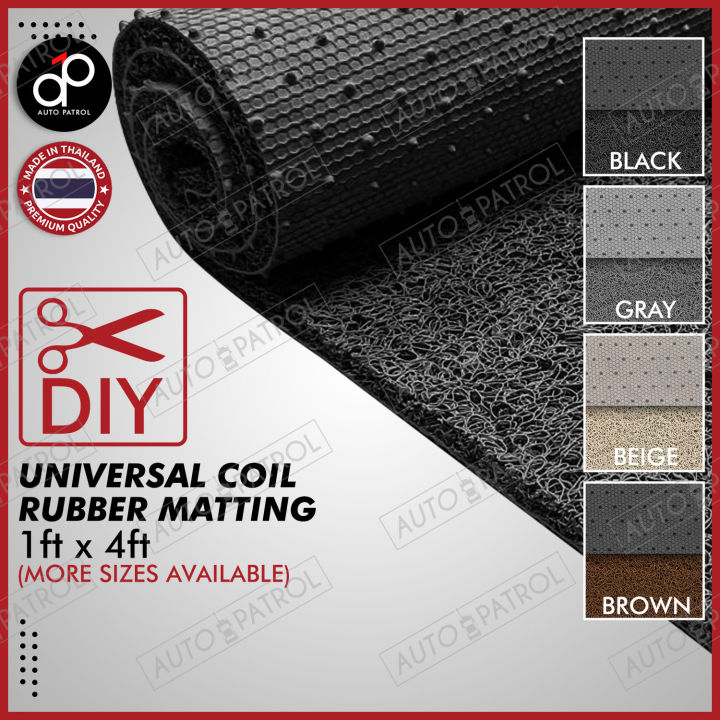 Soft Rubber Matting Loop Spaghetti Matting 1f x 4ft (PER ORDER) custom ...