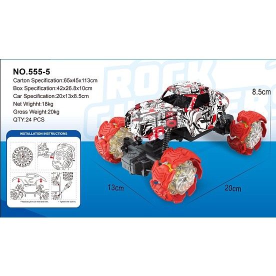 MAINAN ANAK MOBIL REMOTE CONTROL Rock Climbers CAR 4WD 27Mhz OFF ROAD ...