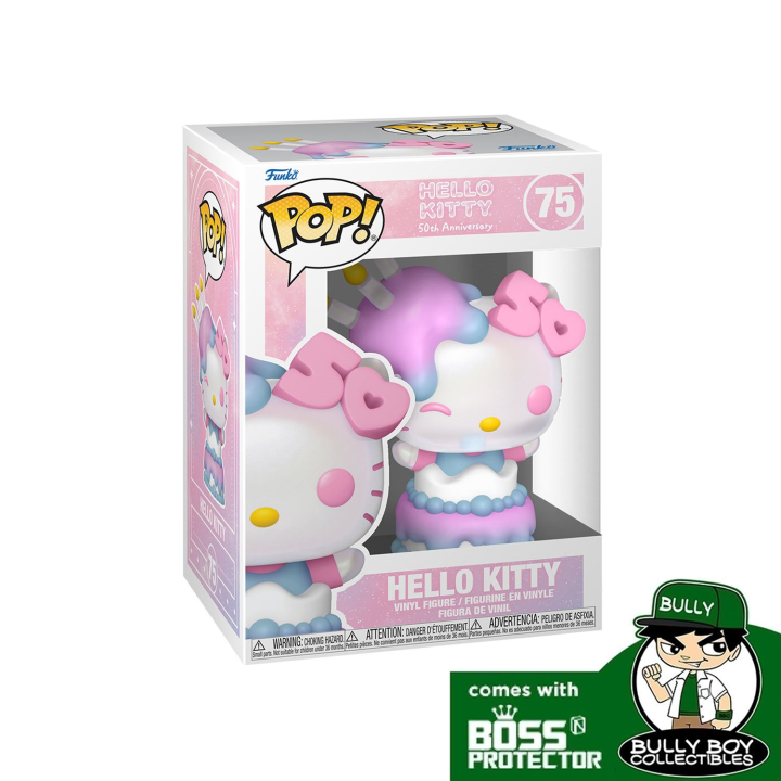 Funko POP! Sanrio: Hello Kitty 50th Anniversary - Hello Kitty in Cake ...