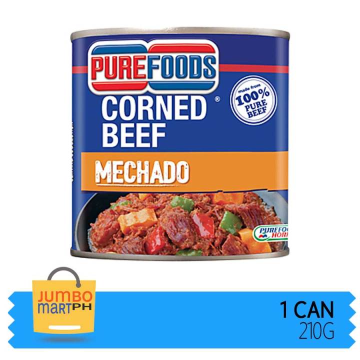 PUREFOODS CORNED BEEF MECHADO 210G | Lazada PH