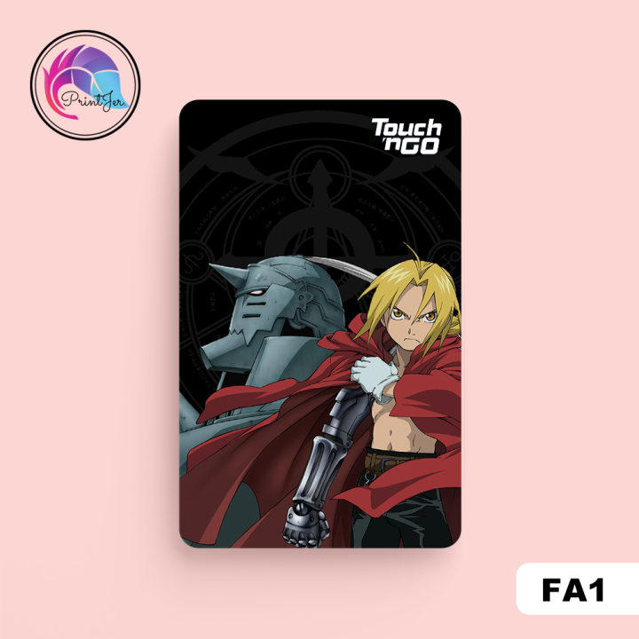 FULLMETAL ALCHEMIST ( SERIES 1 ) - Touch n Go Card Sticker Cover (Waterproof, High Quality) ,TNG ...