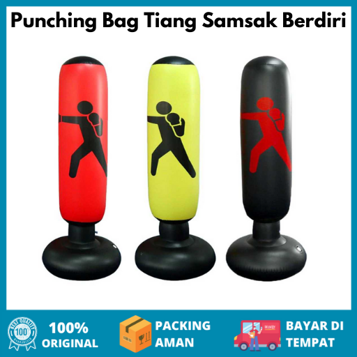 Vertical Punching Bag Tiang Samsak Inflatable 1.6M / Samsak berdiri ...
