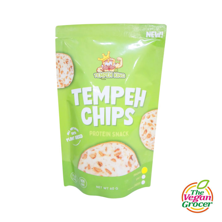 Tempeh King Tempeh Chips Original 60g (gluten-free, Halal) | Lazada PH