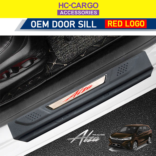 Hc Cargo Perodua Alza 2022 D27A Scuff Plate Original Fit Step Up Sill ...
