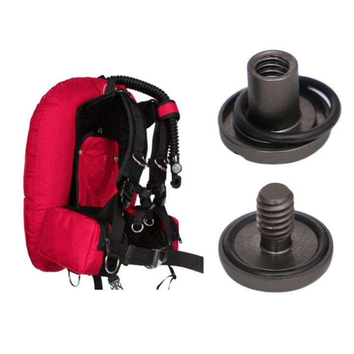 Uncle Jerry 2 Packs Tech Scuba Diving BCD Backplate Pad Book Screws ...