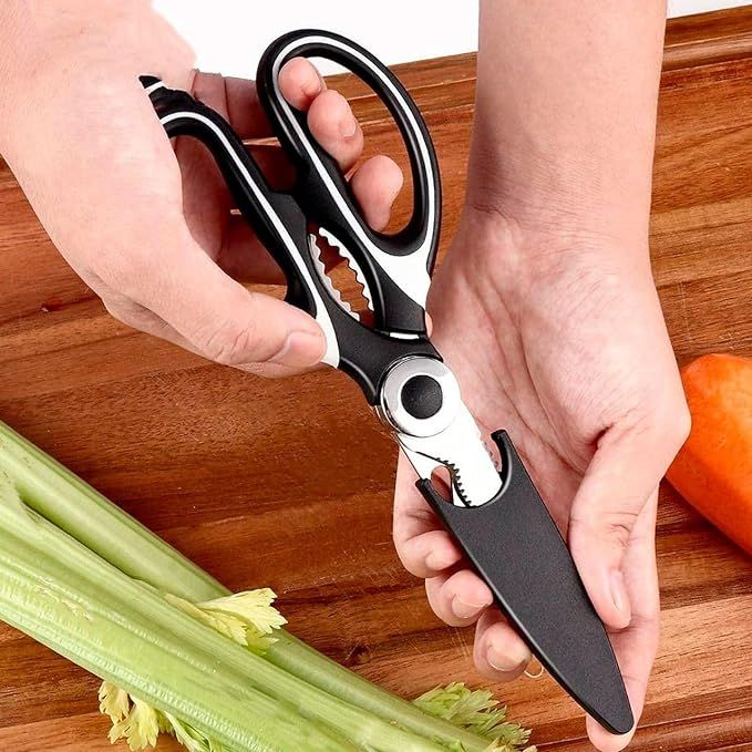 Big Size Multipurpose Stainless Steel Heavy Duty Kitchen Food Scissor ...