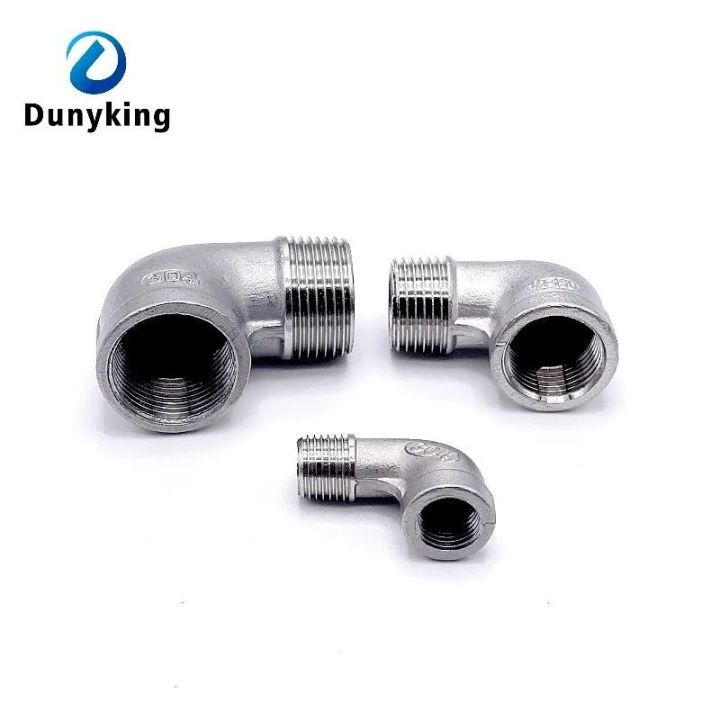 1/8" 1/4" 3/8" 1/2" 3/4" 1" Female x Male Thread Street Elbow 90 Degree ...