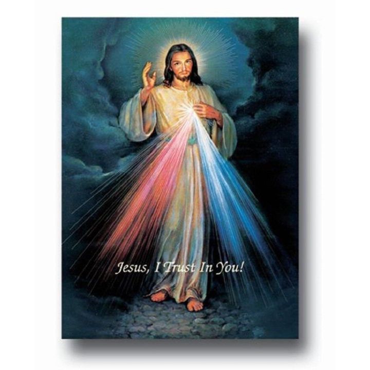 Large Divine Mercy Print X Made in Italy! Modern Canvas Prints Wall Art ...