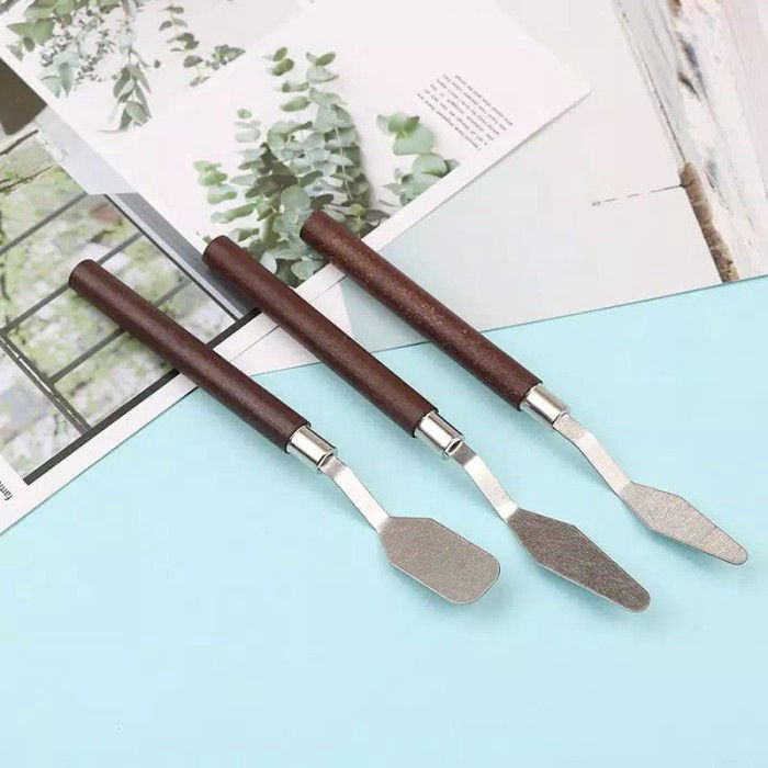 Palette Knife Spatula Mixing Paint Alat Lukis | Lazada Indonesia