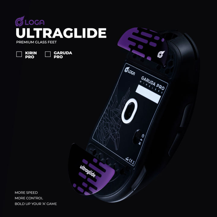 LOGA Ultraglide Glass mousefeet | Lazada.co.th