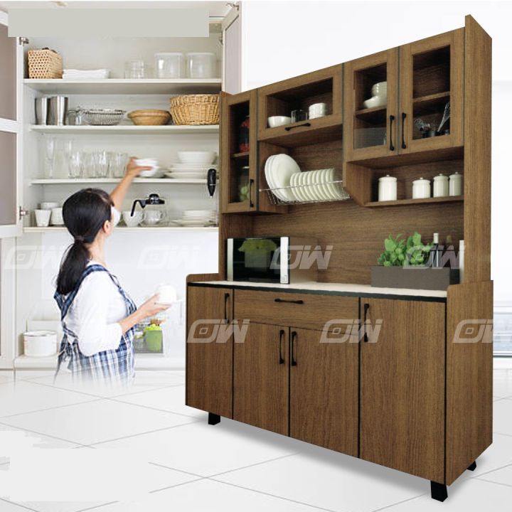 SA 5 Feet Kitchen Cabinet With Thick Table Top / Kitchen Cabinet / Food ...