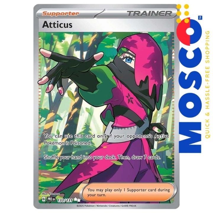 Atticus - 133/131 Prismatic Evolutions | Pokemon TCG | Lazada PH