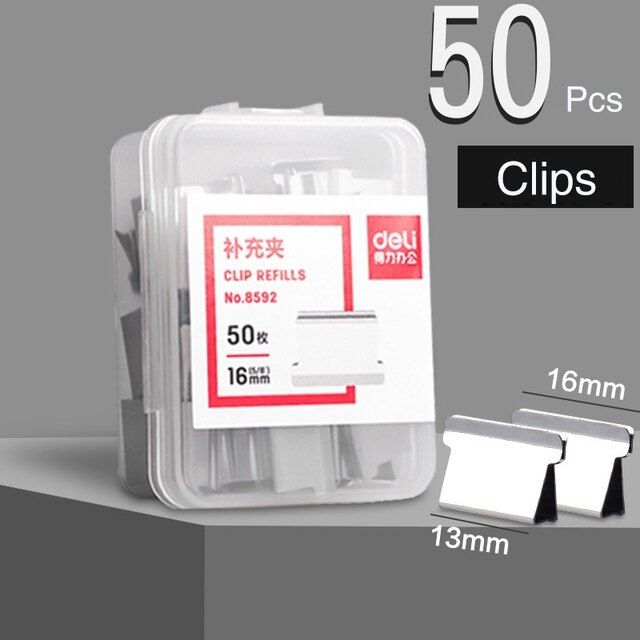 New Push Clip Stapler Staple Remover Binder Push Clamp Tape Dispenser ...